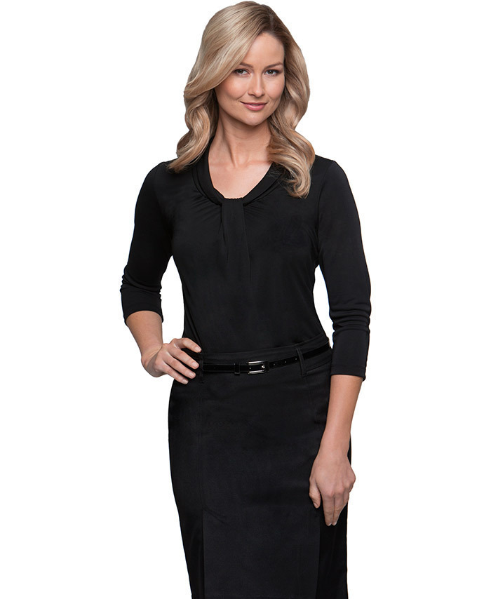 City Collection Pippa Knit - 3/4 Sleeve | Corporate Shirts Australia ...