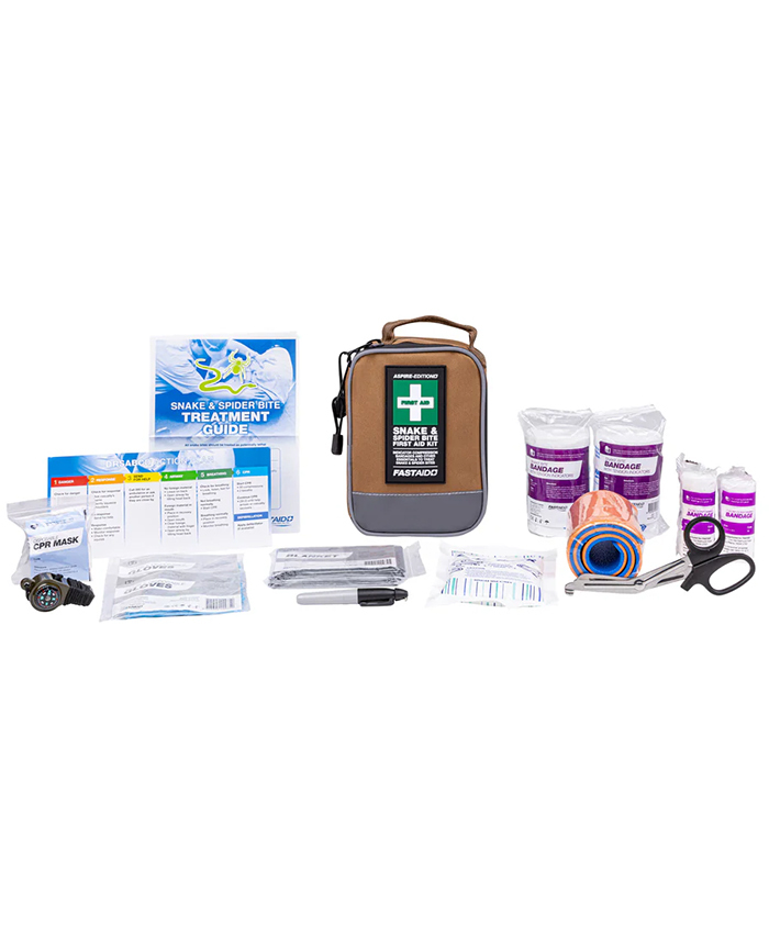 FIRST AID KIT, ASPIRE-EDITION, SNAKE & SPIDER BITE KIT, SOFT PACK - FastAid
